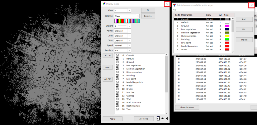 Terra Scan - How to Create Contours/DEM/DSM/DTM Using RESEPI - RESEPI