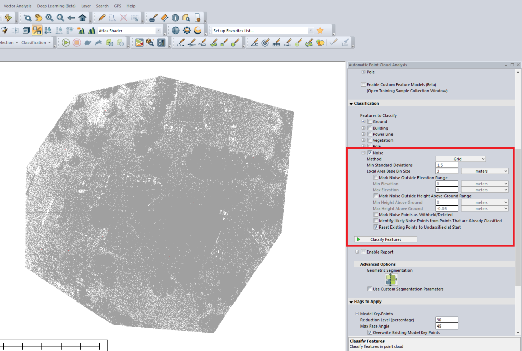 Global Mapper - How to create Contours/DEM/DSM/DTM using RESEPI - RESEPI