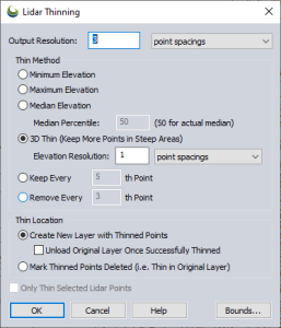 Global Mapper - How to create Contours/DEM/DSM/DTM using RESEPI - RESEPI