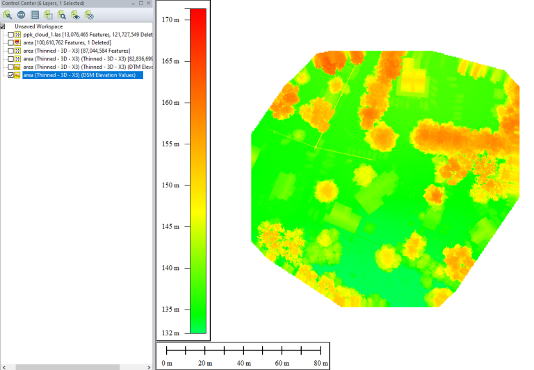 Global Mapper - How to create Contours/DEM/DSM/DTM using RESEPI - RESEPI