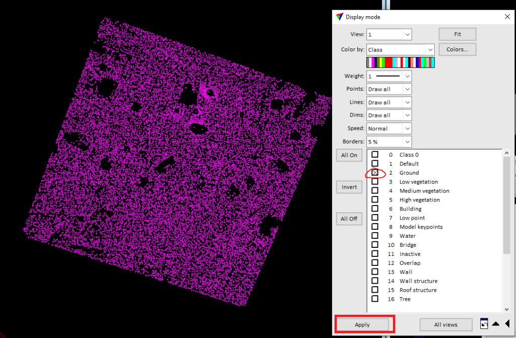 Terra Scan - How to Create Contours/DEM/DSM/DTM Using RESEPI - RESEPI
