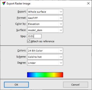 Terra Scan - How to Create Contours/DEM/DSM/DTM Using RESEPI - RESEPI